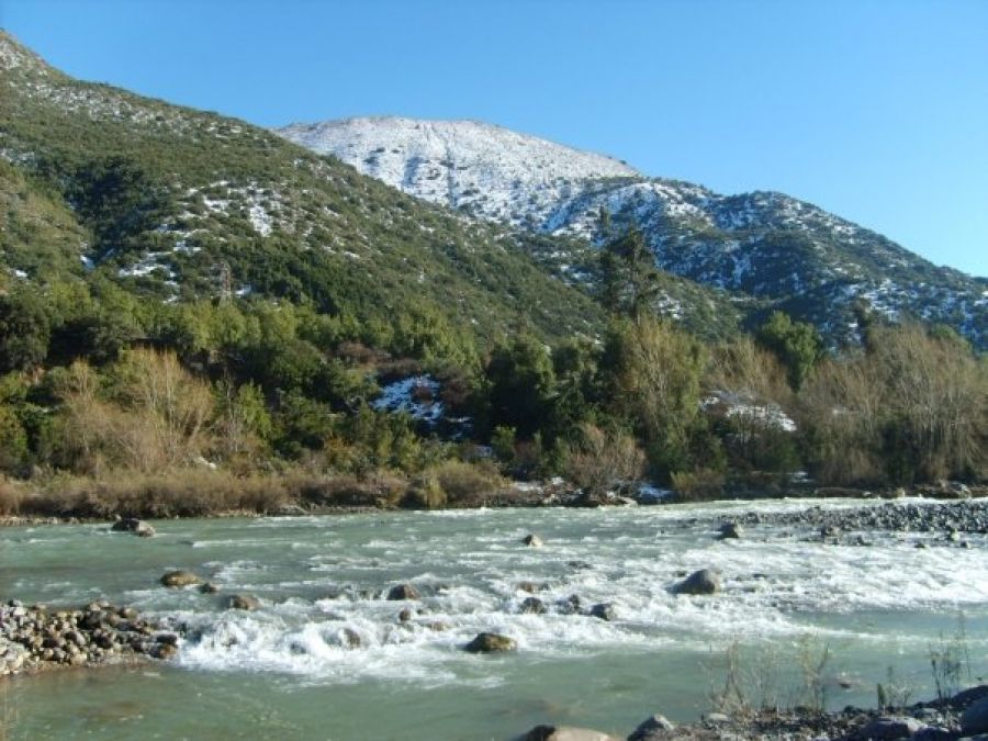 Maipo River, Cajon del Maipo. Chile. San Jose de Maipo - CHILE
