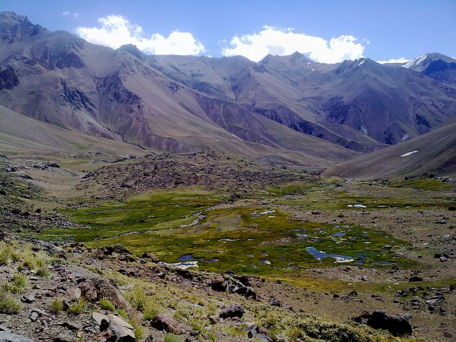 Maipo River, Cajon del Maipo. Chile. San Jose de Maipo - CHILE